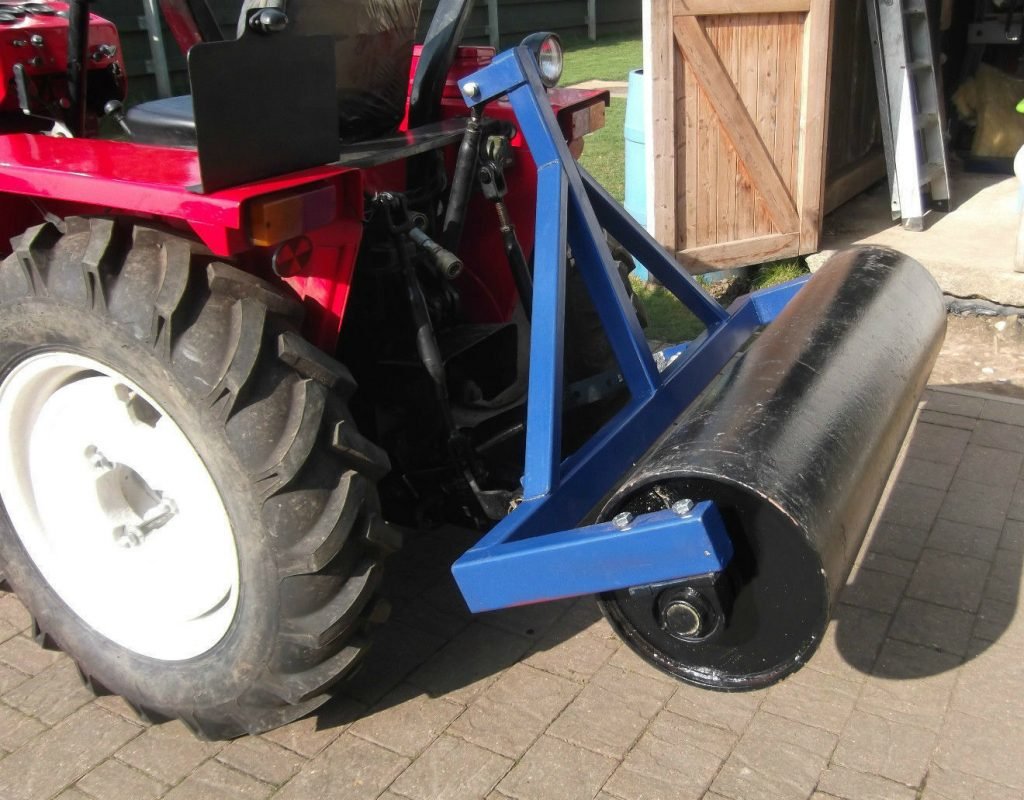 16″ Dia. 4 FT. FARM/FIELD PADDOCK ROLLER 3 POINT LINKAGE TRACTOR LOADER ...